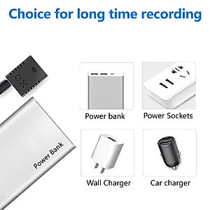 【Free 32G】 Smallest Wireless WiFi IP Camera,HD1080P Spy Camera,Pet Camera,Baby Monitor Camera for Video Recording Live Feed,Night Vision,Motion Detection,Cloud Storage for Security with iOS Android
