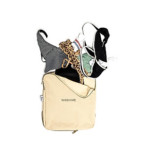 Two-Sided Travel Laundry Bag/Packing Cube for Travel (NATURAL)