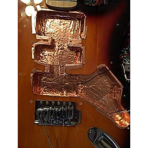 Copper Shielding Tape for Guitars - EMI Shielding, Crafts, Electrical Repairs, Conductive Adhesive, Grounding