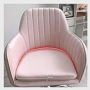 ECBETCR Chair Desk Chair Ergonomic Office Swivel Swivel Chair Home Office Furniture Ergonomic Mid-Back Computer Desk Chair with Armrest and Wheel, for Work/Study/Living Room/Bedroom