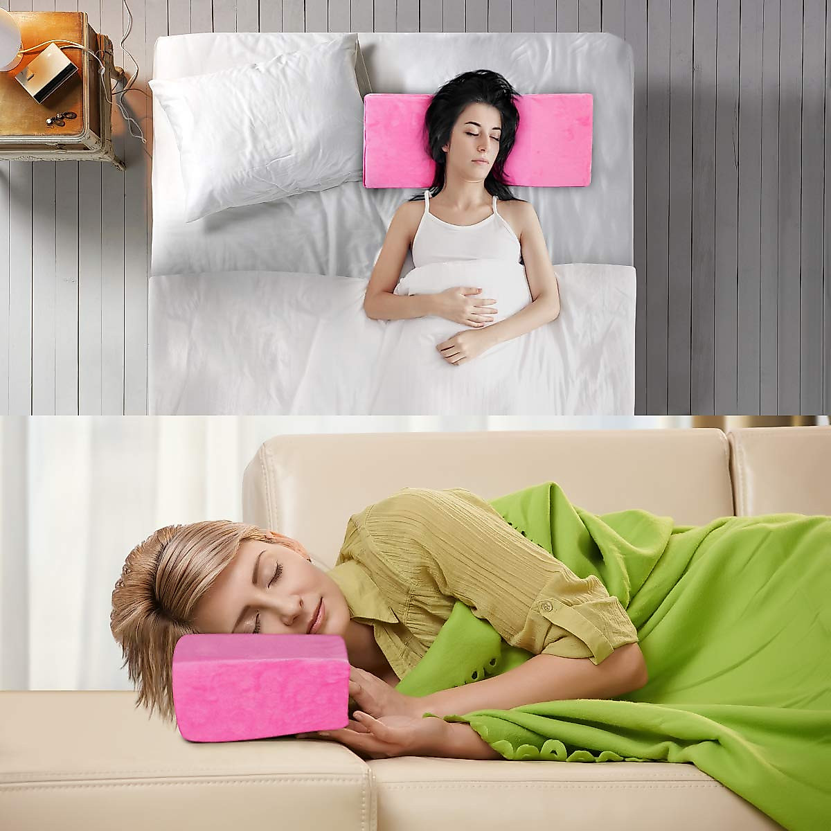 Fealay U-shape Neck Support Beauty Salon Pillow Eyelash Extension Pillow for Eyelash Extension