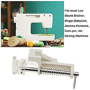 Free-Motion Darning Quilting Embroidery Sewing Machine Presser Foot - Fits All Low Shank Singer, Brother, Babylock, Euro-Pro, Janome, Kenmore, White, Juki, New Home, Simplicity, Elna and More