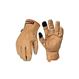Timberland PRO Men's Leather Work Glove, Wheat, Large