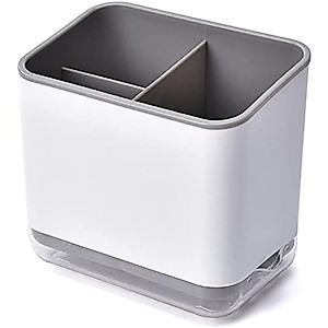 Shuoxpy Flatware Storage Organizer, Plastic Utensil Holder With 3 Compartment And Cutlery Tray Drainer, Tableware Caddy for Kitchen Table, Cabinet, Pantry - Holds Forks, Knives, Spoons