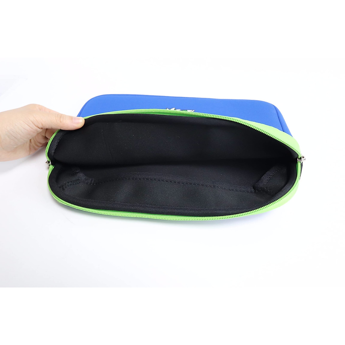 Kids Tablet Carrying Case, 7-10.5 inch Universal Neoprene Zipper Sleeve Tablet Bag Compatible with All Fire Kids, Kids Galaxy and Apple iPad Kids Tablets.(Blue Dino)