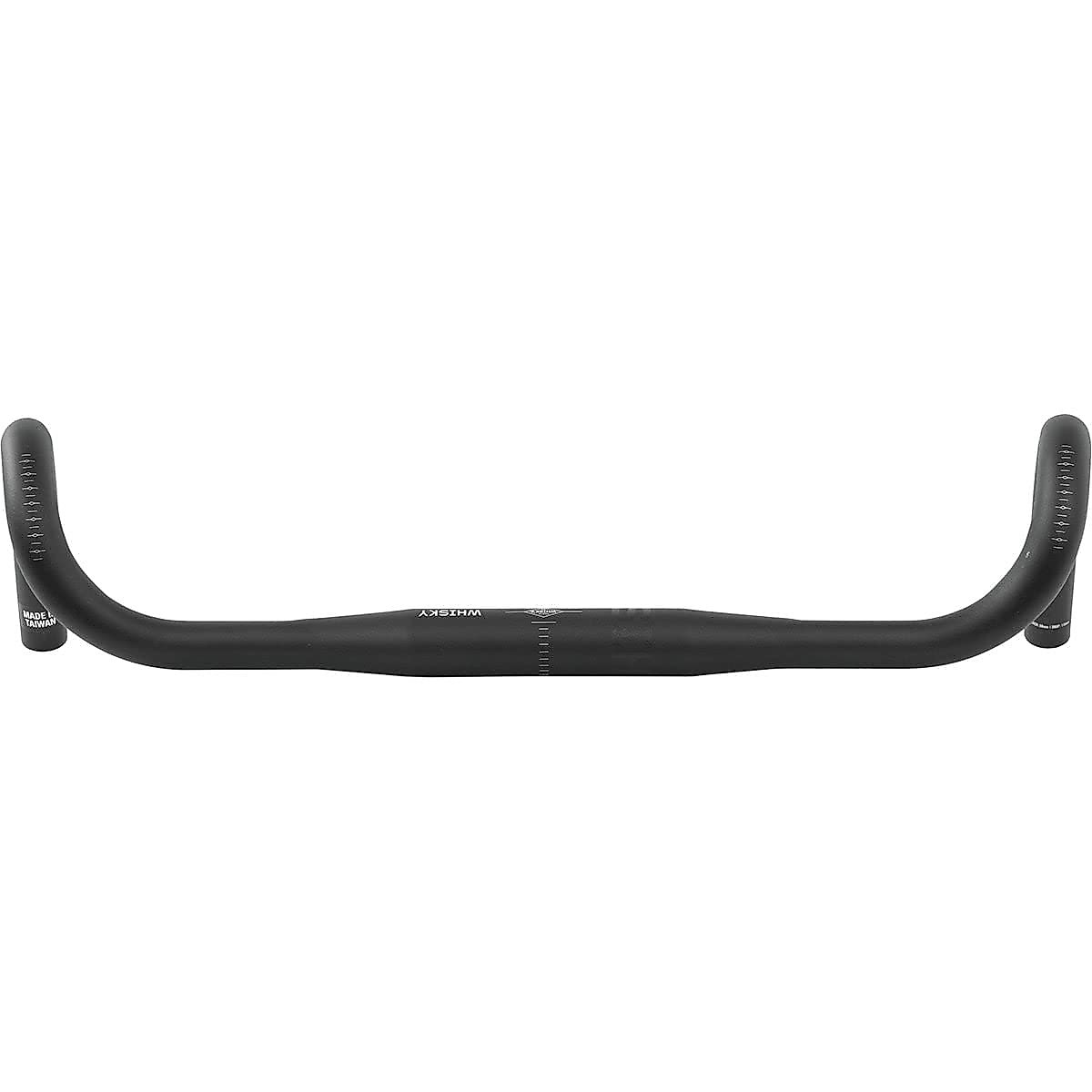 WHISKY - No.7 Aluminum Alloy Drop Handlebar - 12 Degree Flare, 44 Centimeter, Matte Black