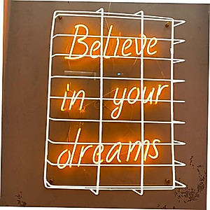 BUTIFULSIC LED Air Conditioner Wrought Iron Emergency Light Wire Cover White