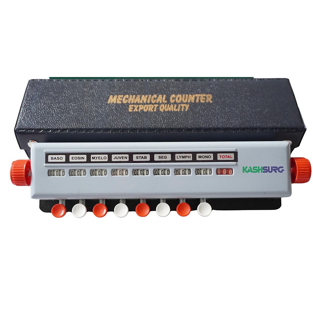 Blood Cell Counter 8 Key with Protective Case