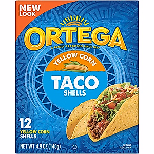 Ortega Yellow Corn Taco Shells, 4.9 Ounce, 12 Shells