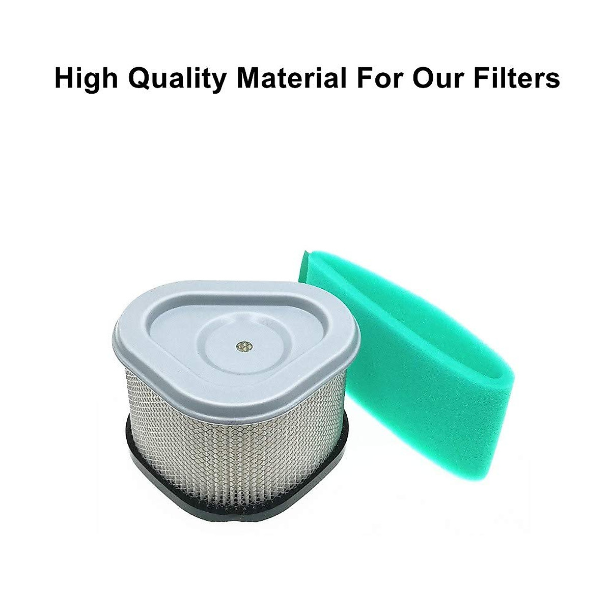 MOWFILL 2 Pack 12 083 05 Air Filter Replace for Kohler 12 083 05-S, 12 083 05-S1, 12 083 14, 12 883 05-S1, 1208305, John Deere GY20574 M92359 AM121608 AM123553 Lesco 050585 with 12 083 08 Pre Filter