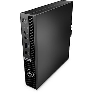 Dell OptiPlex 7000 7010 Desktop Computer - Intel Core i5 13th Gen i5-13500T Tetradeca-core (14 Core) 1.60 GHz - 16 GB RAM DDR4 SDRAM - 256 GB M.2 PCI Express NVMe SSD - Micro PC - Black