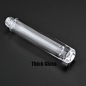 IRON BILL 10ml Glass Spray Bottle Perfume, Thick Glass Atomizer, Perfume Decanter Kit, Small Glass Travel Perfume Atomizer Bottle Refillable (8PCS, Gold)