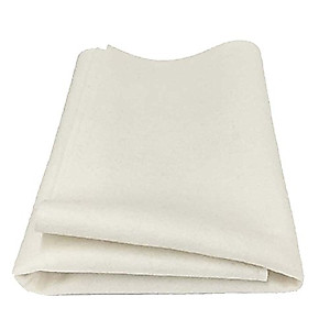 100% Merino Wool Craft Felt - Natural OFFWHITE (Half Yard)