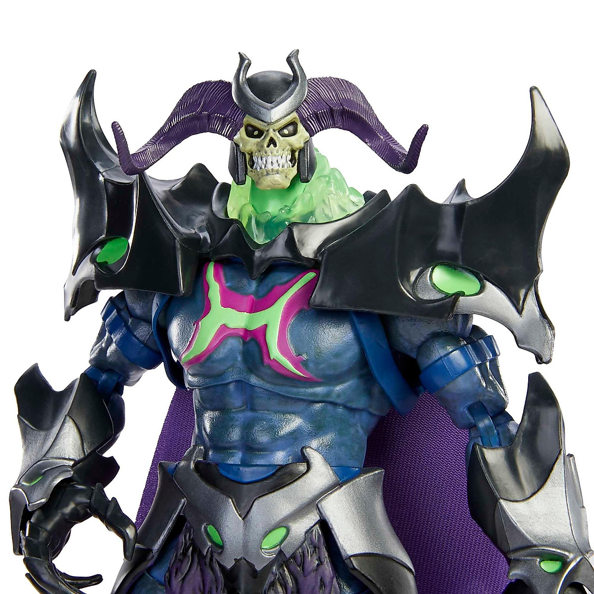 Masters of the Universe Revelation Skelegod Action Figure 9-in MOTU Battle Figure, for Kids Age 6 and Older and Adult Collectors