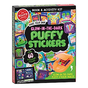 Klutz Make Your Own Glow-in-The-Dark Puffy Stickers