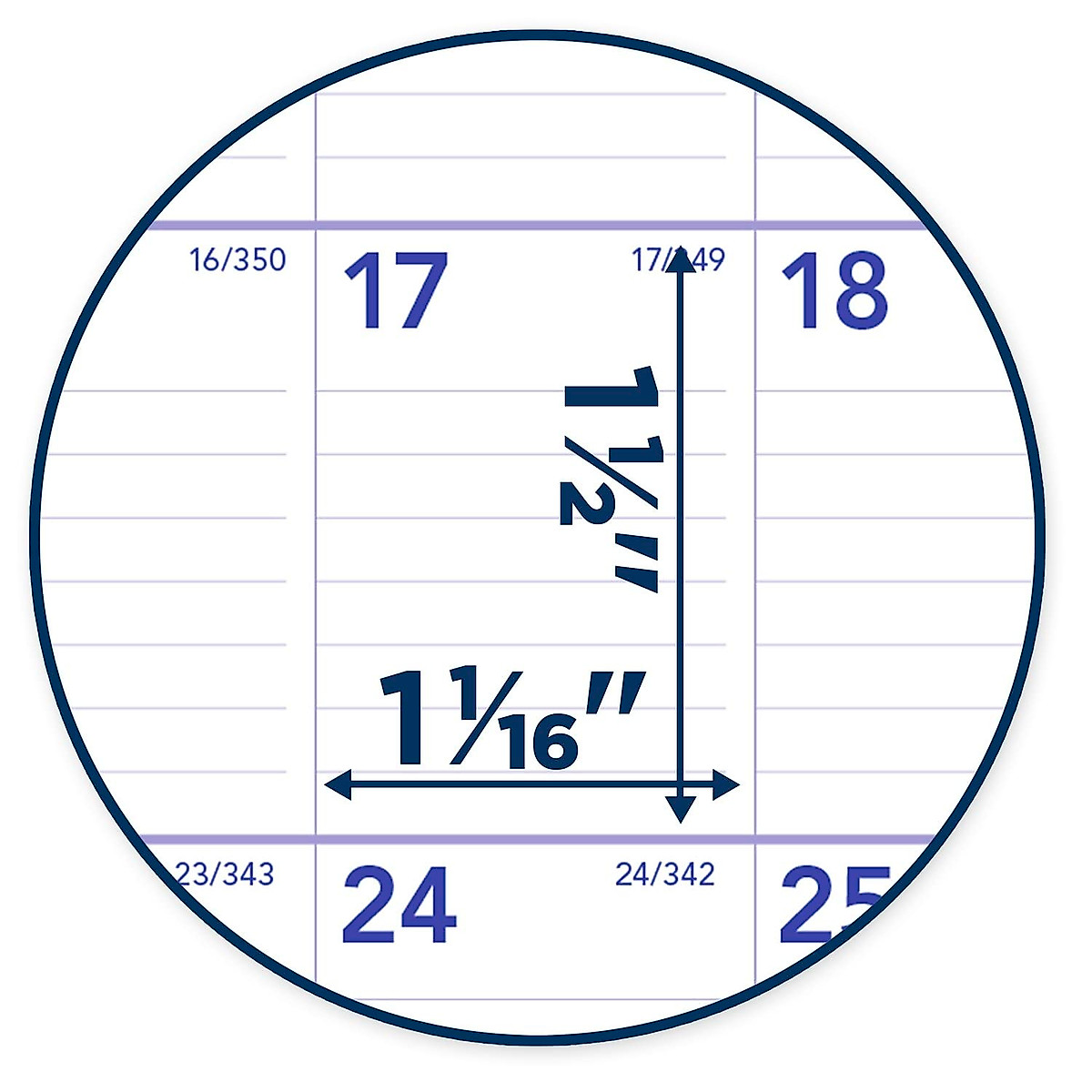 AT-A-GLANCE 2024 Wall Calendar, 8" x 11", Small, Ruled Blocks, Spiral Bound, Monthly (PM12824)