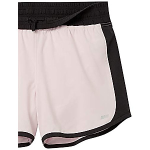 Amazon Essentials Women's 4" Stretch Woven Running Short, Pale Pink, X-Large