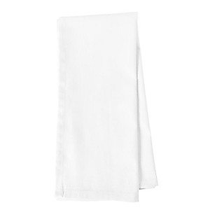 KAF Home White Kitchen Towels, 10 Pack, 100% Cotton - 20 x 30, Soft and Functional Multi-Purpose, Baking, Cooking, Cleaning, Printing, Monogramming, and Embroidery (Plain Weave)