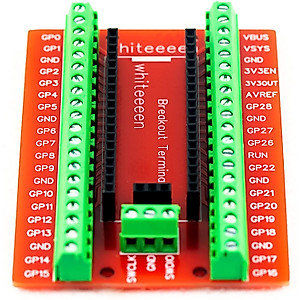 Compatible for pi pico io breakout board 3.81mm terminal for raspberry pi pico (0.15" Terminal 1pcs)