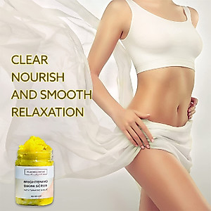 Purebellissimo Brightening Bikini Scrub For Body Care, Intimate Exfoliating Body Scrub For Dark Spots, Ingrown Hair Treatment For Bikini Area Bump Eraser, Bikini Area Exfoliator for Women