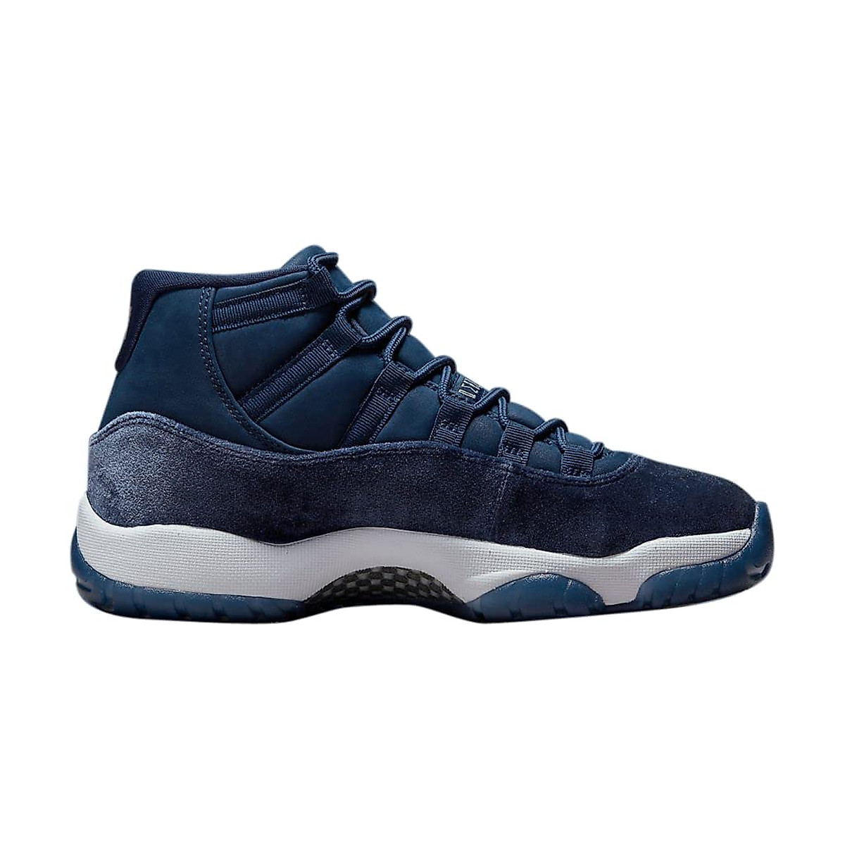 Jordan Womens Air 11 Velvet WMNS AR0715 441 Midnight Navy - Size 7.5W