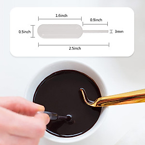 Disposable Plastic Transfer Cupcake Pipettes - 50pcs 4ml Mini Squeeze Dropper Flavor Liquid Injector Short Stem Suitable for Dessert Chocolate Jam Ice Cream Strawberries Waffles Birthday Party Holiday