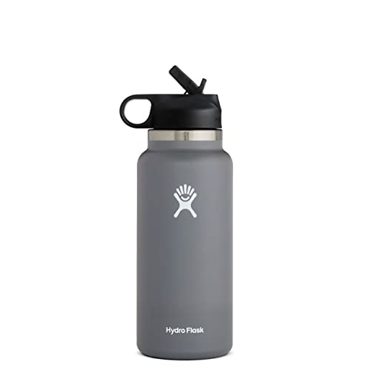 Hydro Flask Wide Mouth Straw Lid - Stainless Steel Reusable Water Bottle & Mug - Stainless Steel Reusable Tea Coffee Travel Mug - Vacuum Insulated, BPA-Free, Non-Toxic