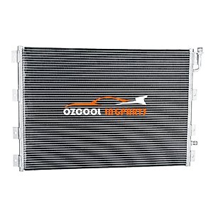 OzCoolingParts Aluminum AC Condenser A/C Air Conditioning for 1987-2008 Kenworth T400 T600A T800 W900 Truck K122125 K122-125