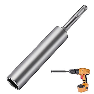 SDS Plus Ground Rod Driver: Hammer Drill Ground Rod Driver for 5/8" 3/4" Rotary Hammer 20MM Diameter SDS Plus Heavy Duty Grounding Rod