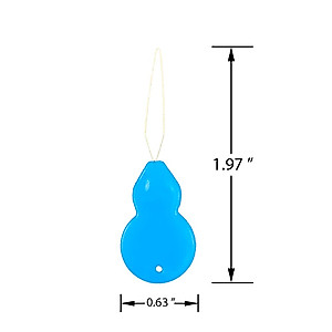 Eketirry Plastic Needle threaders, 20Pcs Needle Threader Hand Machine Sewing Tool for Sewing Crafting, Knitting Craft, Quilting, DIY Art, Color Random (20)