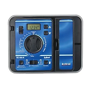 Irritrol Rain Dial RD600-INT-R 6 Station Indoor Irrigation Controller