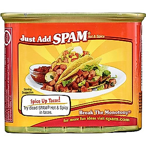 Spam Hot & Spicy, 12 Ounce Can