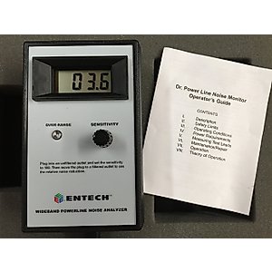 Monster Power Dr. Power Clean Power & Noise Isolation Demo Entech Wideband Powerline Noise Analyzer