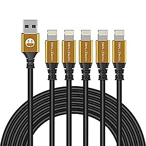 USB C to Lightning Cable 6ft,【Apple MFI Certified】 iPhone Charger Cord 6 Feet Long Type-C to Lightning Fast Charging Cable for Apple iPhone 14/13/12/11/ Pro/Pro Max/Mini/Air Pods Pro/iPad (Gold, 3ft)