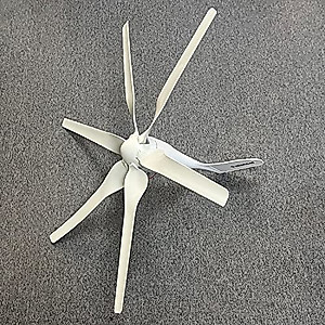 Smaraad Renewable Wind turbines ， 400W 24V with 3 Blade 2.5m/s Low Wind Speed Starting Wind Windmill for Home