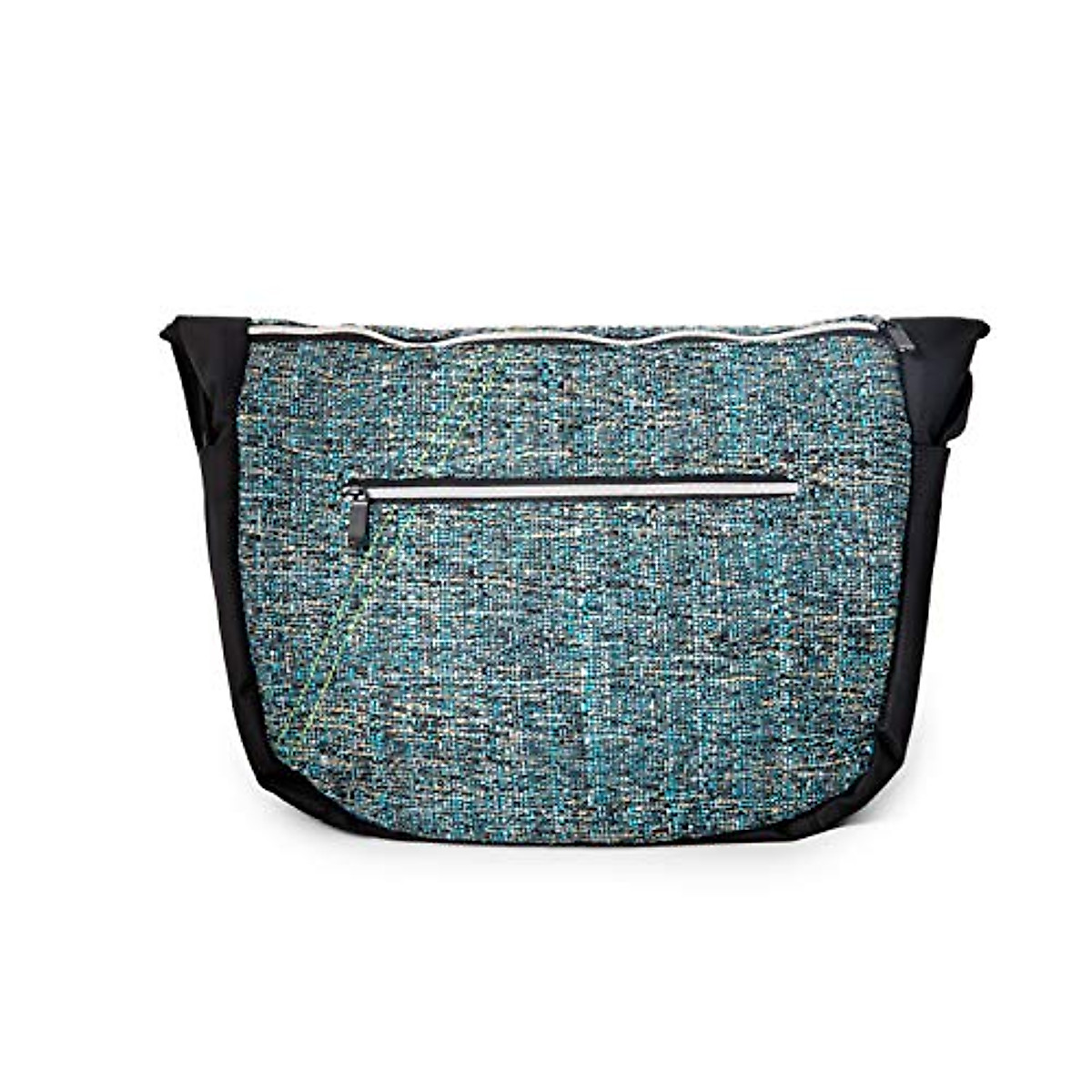 DIME BAGS Voyage Messenger Over the Shoulder Hemp Bag with Padded Pouch for Laptop Computer (Glass)