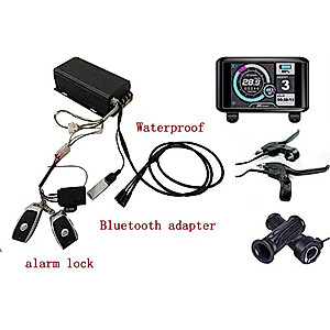 NBPOWER 20inch *4.0 3000W Electric Fat Bike Conversion kit with tire, Sabvoton Programmable Controller, TFT UKC1 Color Display, 7- Speed Freewheel, and Twist Throttle (with Color TFT Display)