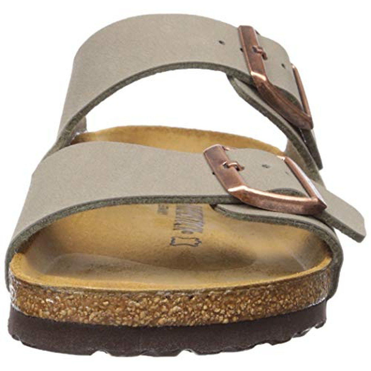 Birkenstock Unisex Arizona Stone Birkibuc Sandals - 39 M EU