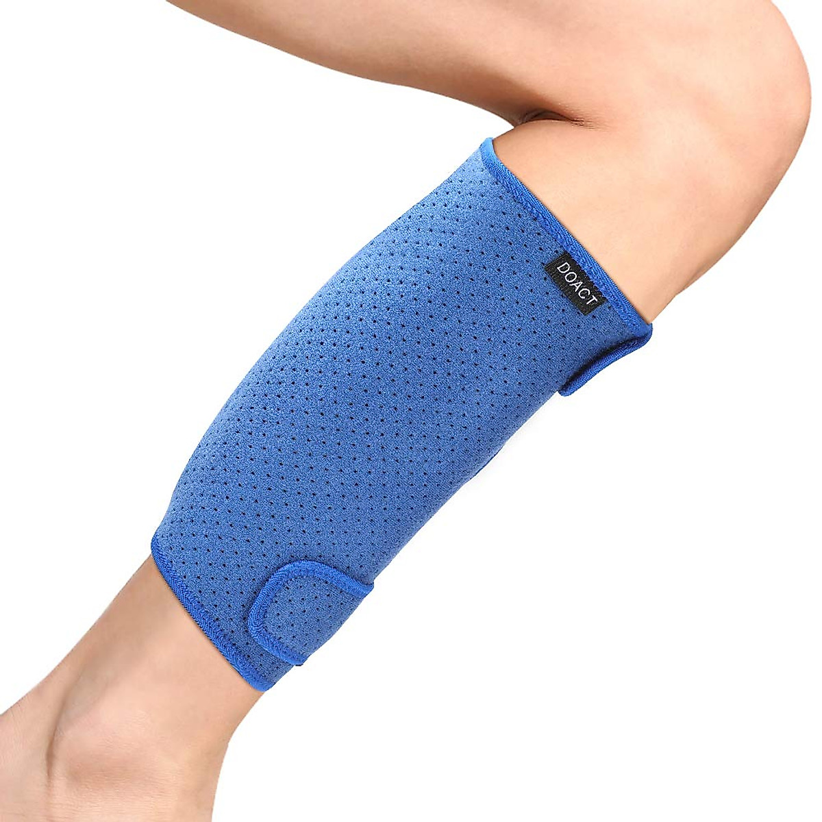 Joyzan Leg Sleeve, Adjustable Calf Compression Brace Shin Support Wrap Lower for Pain Relief from Calf Injury Sprains Running Sports Recovery for Men Women