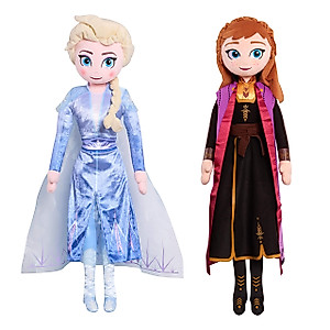 Disney’s Frozen 2 34-inch Jumbo Singing Light-Up Plush Elsa, Officially Licensed Kids Toys for Ages 3 Up by Just Play