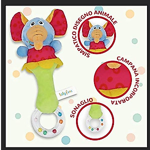 Synchain Soft Baby Rattles Toys, Newborn Wrist Rattles Sock Set-Hand Bracelet Rattle, Feet Socks, Cute Rattle Socks Toys Gift for 0-12 Month Babies.