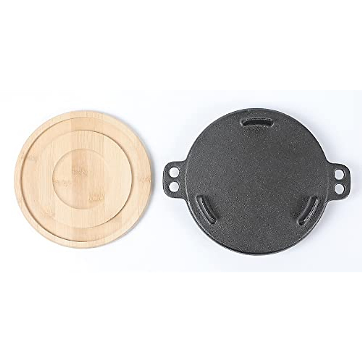 HAWOK Pre-seasoned Hibachi Grill, Charcoal Grill for Outdoor Camping BBQ Cooking……