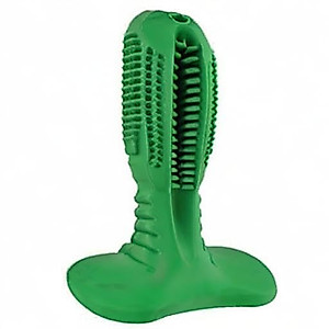 Dental and Treat Chew Sticks – Fresh Breath & Plaque Control – Peanut Butter Chew Toy - for Dogs, Pigs, Rabbits, or Other Pets - (Green)