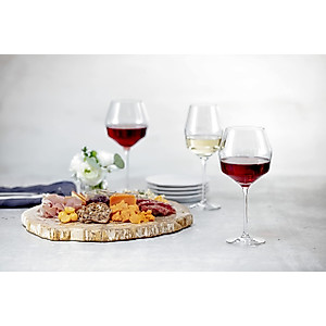 Zwiesel Glas Tritan Crystal Glass Gigi Collection, 23.3 Ounce, Set o f 4, Red Wine