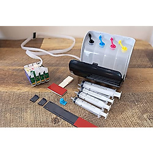 inkxpro Remanufactured Empty Ink System CISS Kit for T252XL Fit for Workforce WF-7720 WF-7710 WF-7210 WF-7620 WF-7610 WF-7110 WF-3640 WF-3620 Printer for Sublimation or Regular Printing.