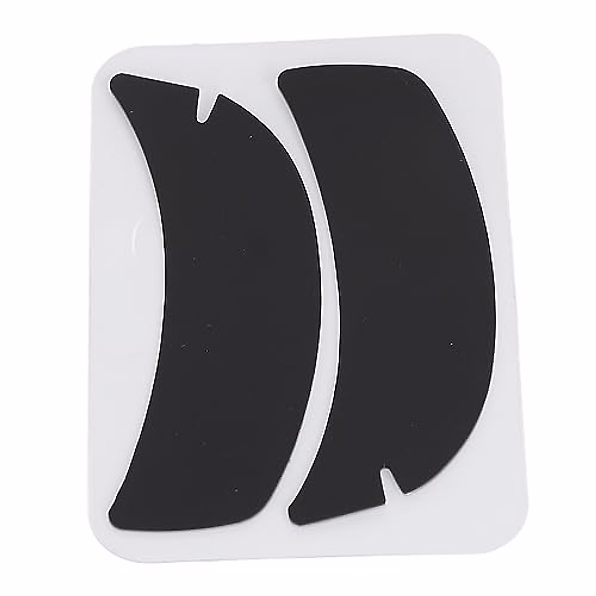 Eyelash Extension Patches, Notch Eyelash Extension Under Eye Gel Pads 10 Pairs Soft for Salon (Black)