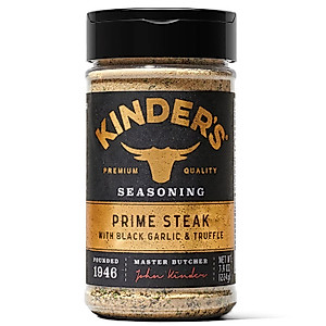 Kinder's Prime Steak with Black Garlic & Truffle Seasoning (7.9 Ounce)