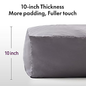 AYEASY Bean Bag Chair with Filler, Memory Foam Bean Bag Couch with Microfiber Cover(Blue, Queen)