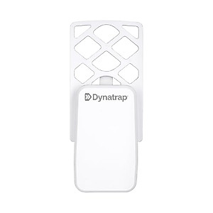 Dynatrap DT3007W Indoor Plug-in Flying Insect Trap for Flies, Fruit Flies, Moths, Gnats, and Other Flying Insects - 1 White Device + 2 Glue Cards
