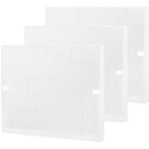 AP-1512HH True HEPA Filter Replacement Compatible with Coway AP-1512HH AP1512HH Mighty Air Cleaner Purifier, AP-1512HH-FP, AP-1518R, AP-1519P, Item NO #3304899, 3 Pack HEPA Filter Only